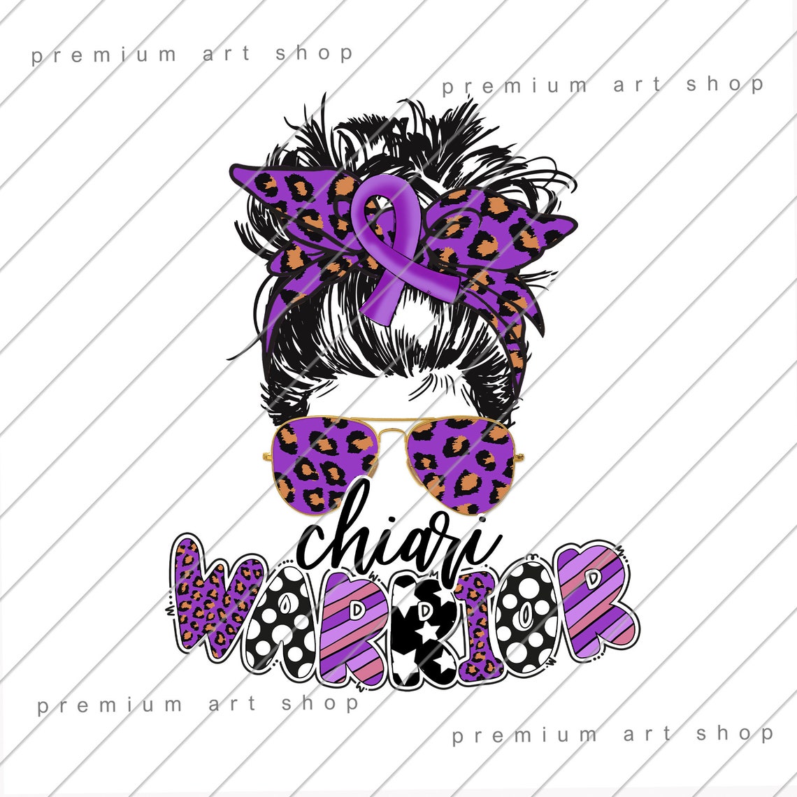 Chiari PNG Chiari Warrior Sublimation Design Download Chiari - Etsy