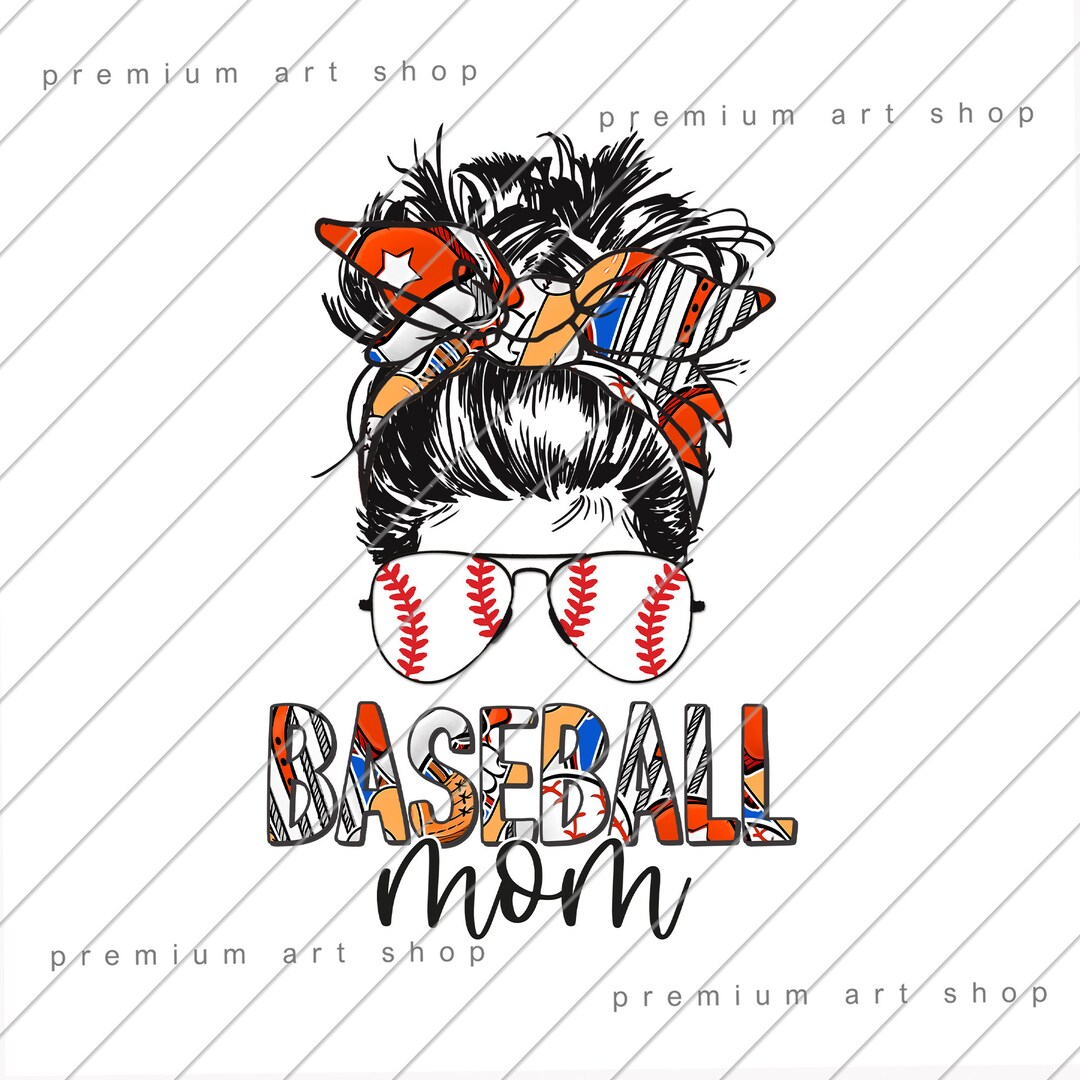 Baseball Mom PNG, Baseball Mom Sublimation Design Download, Cheer Mom ...
