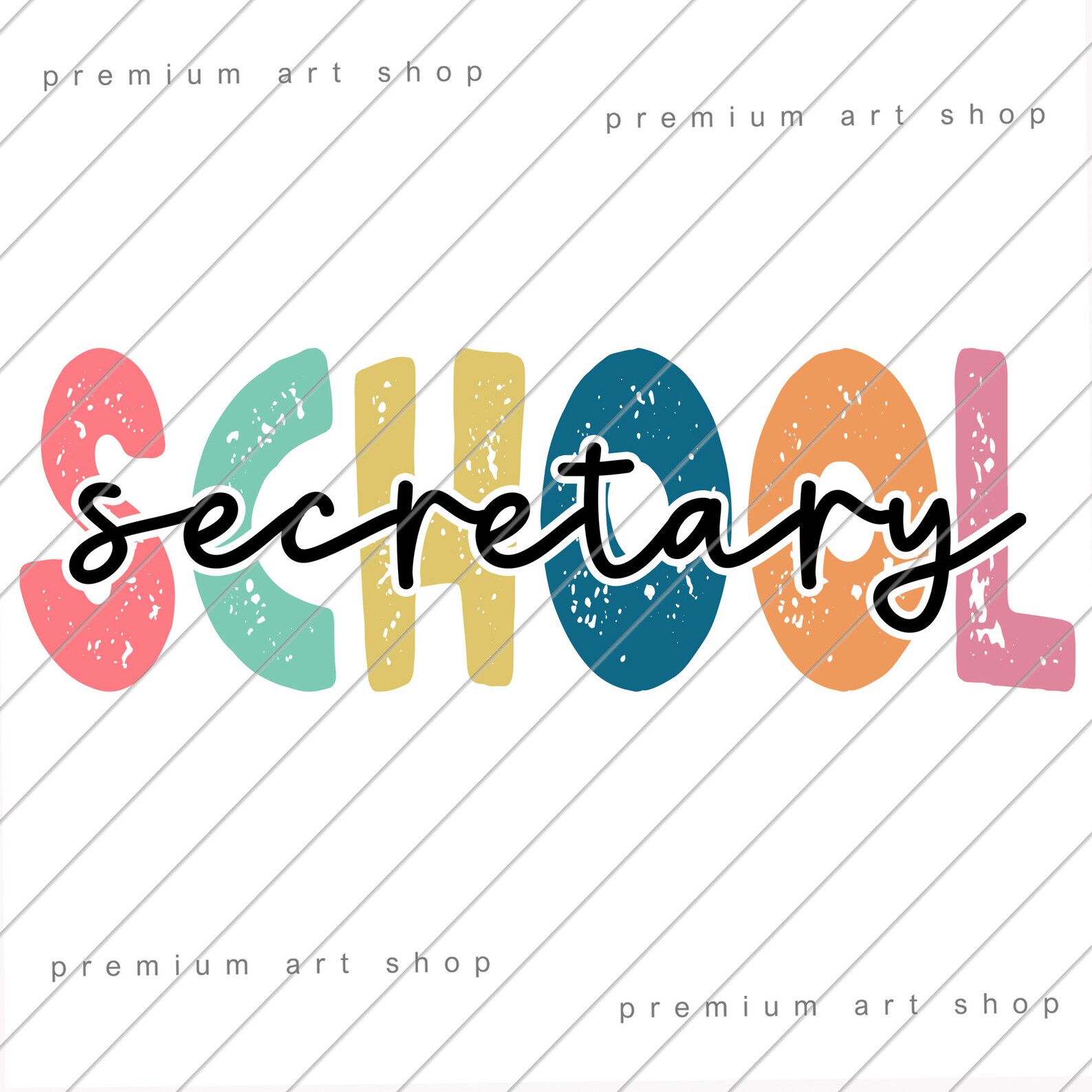 School Secretary Back to School PNG, School Secretary Sublimation ...