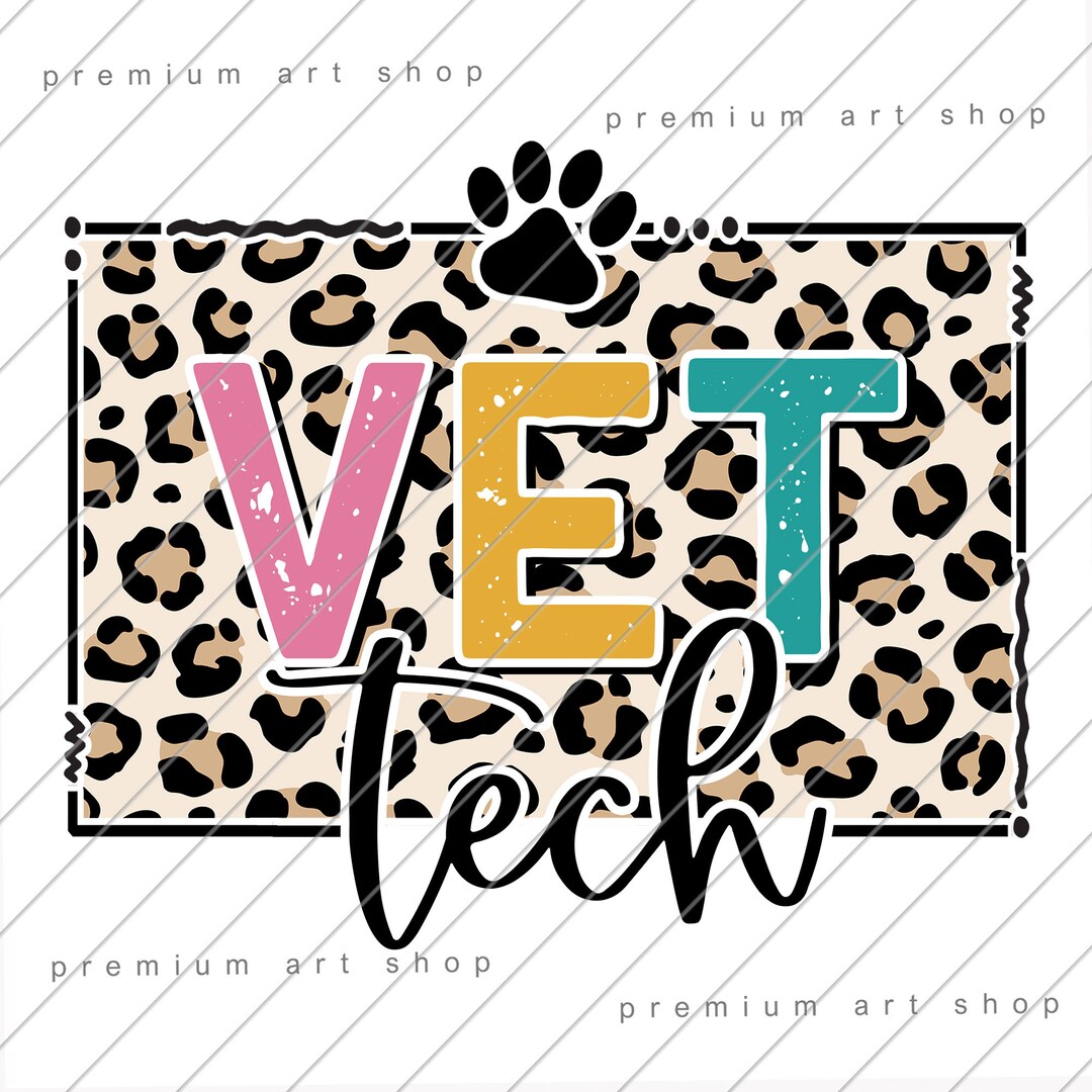 Veterinary Technicianleoprad PNG, Vet Tech PNG, Veterinary Technician ...
