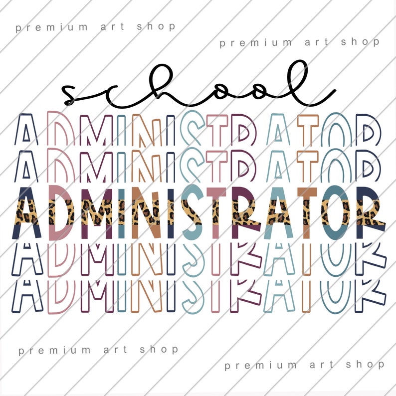 Administrator PNG School Administrator PNG Back to School | Etsy