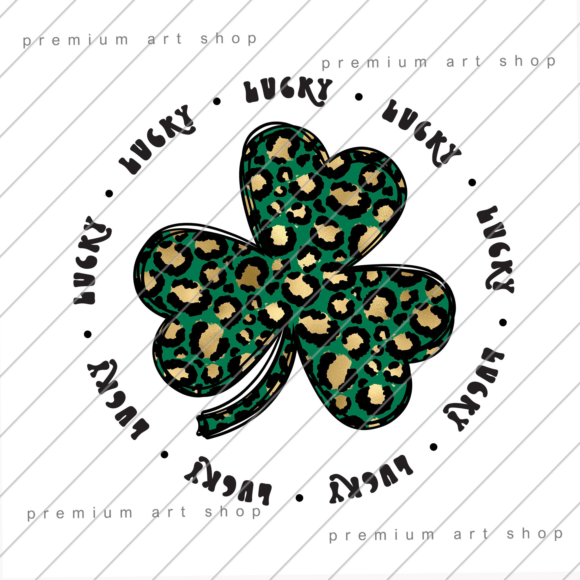 Art & Collectibles Digital Prints Shamrock Lucky PNG Lucky png Shamrock ...