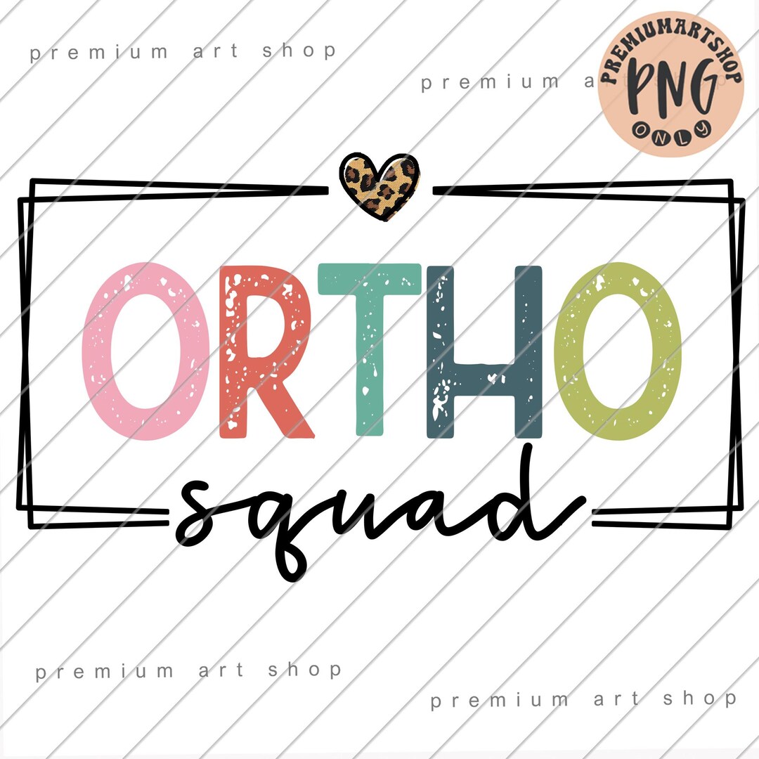 Boho Ortho Squad PNG: Orthodontist Office, Nurse, Student (digital ...