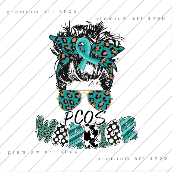 PCOS Png PCOS Warrior Png PCOS Awareness Sublimation Design | Etsy