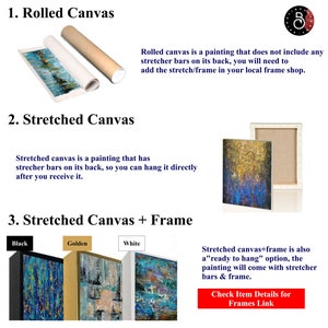 Abstract Colorful Wall Art | Huge Size Wall Art With Heavy Textured ...