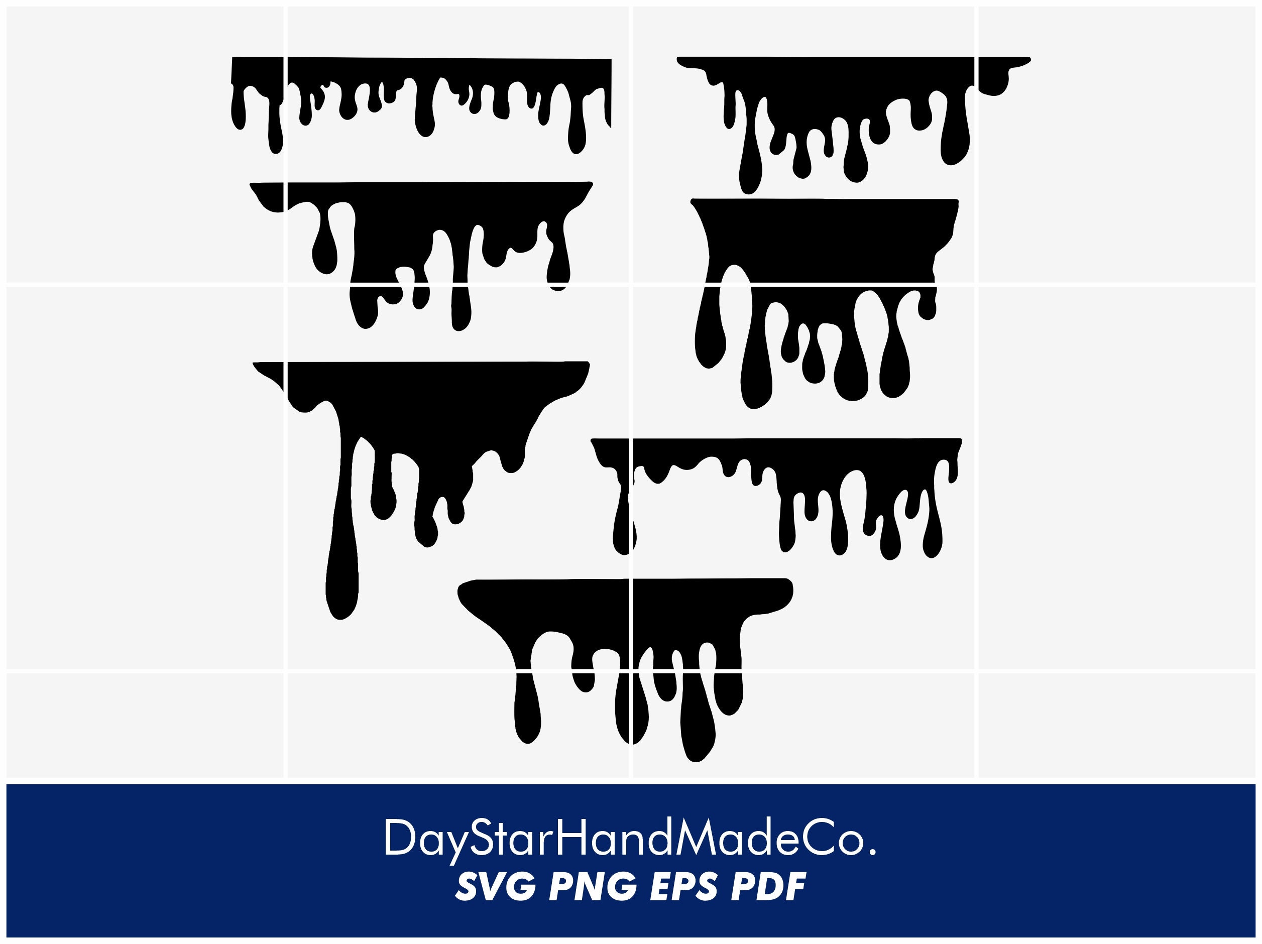 Dripping Svg Cut File. Snow Drip. Liquid Dripping. Blood - Etsy UK