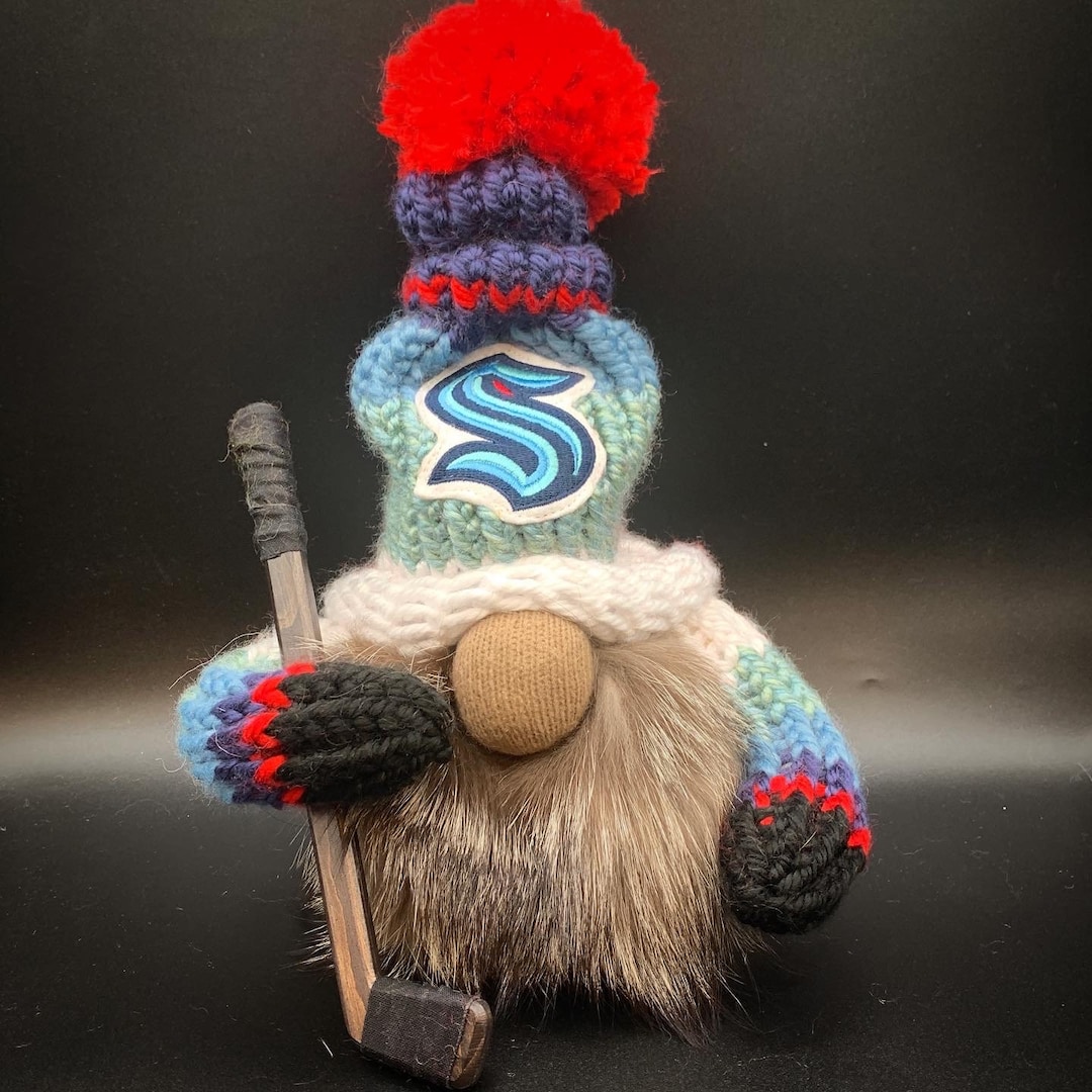 NHL Hockey Gnome Seattle Kraken - Etsy