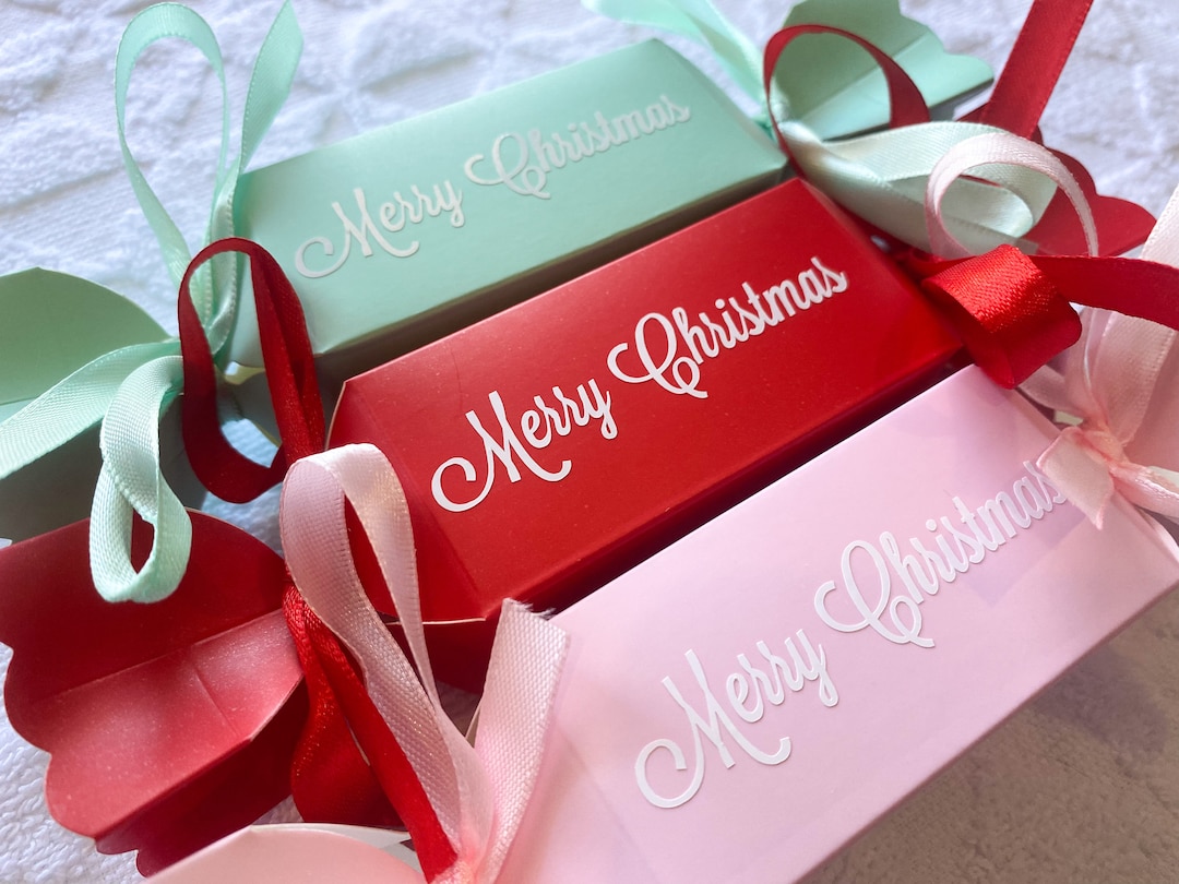 DIY Christmas Cracker Bonbons Personalised Bonbons - Etsy