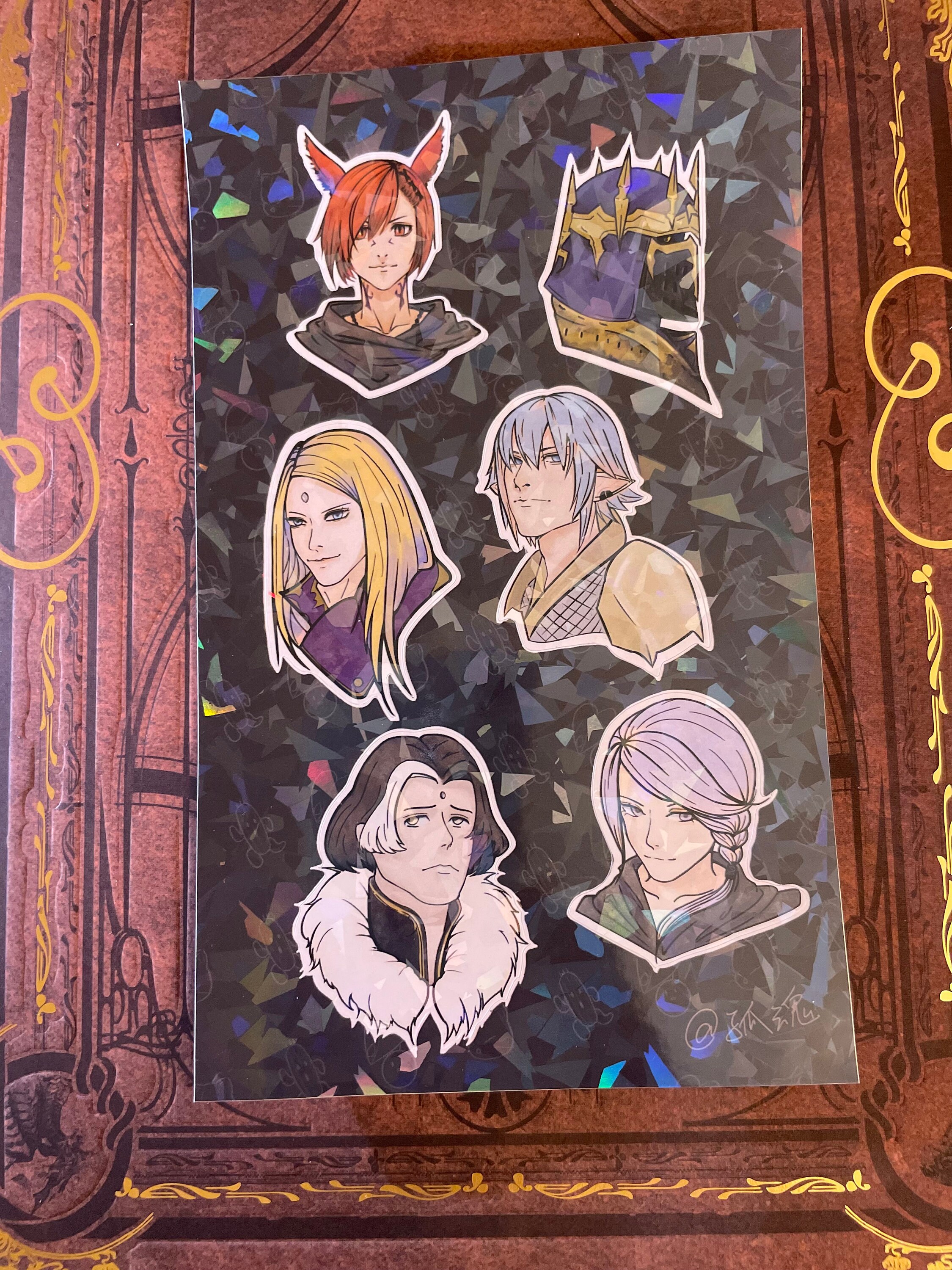 Final Fantasy XIV Characters Stickers - Etsy