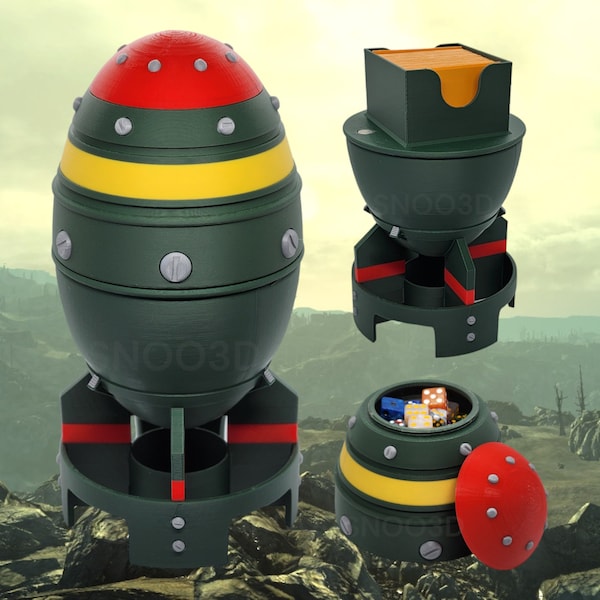 Fallout Nuke Deck Box - Etsy