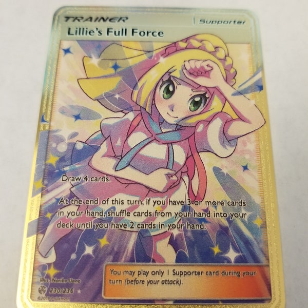 Full Art Trainer Card - Etsy