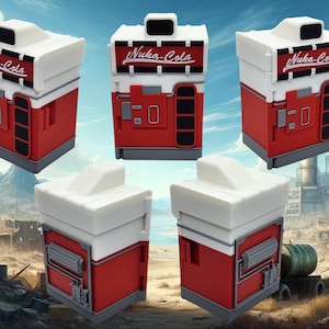 MTG Fallout Nuka Cola Vending Machine Deck Box for EDH | Commander ...
