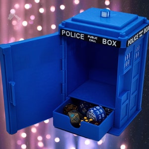 MTG Tardis Deck Box and Life Counter for EDH Commander 100 Double ...