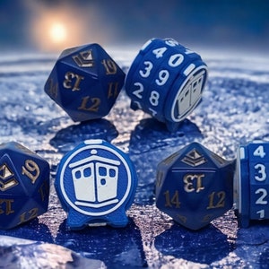 MTG Tardis Deck Box and Life Counter for EDH | Commander | 100 Double ...