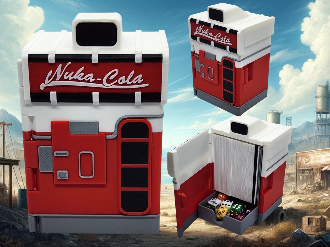 MTG Fallout Nuka Cola Vending Machine Deck Box for EDH | Commander ...