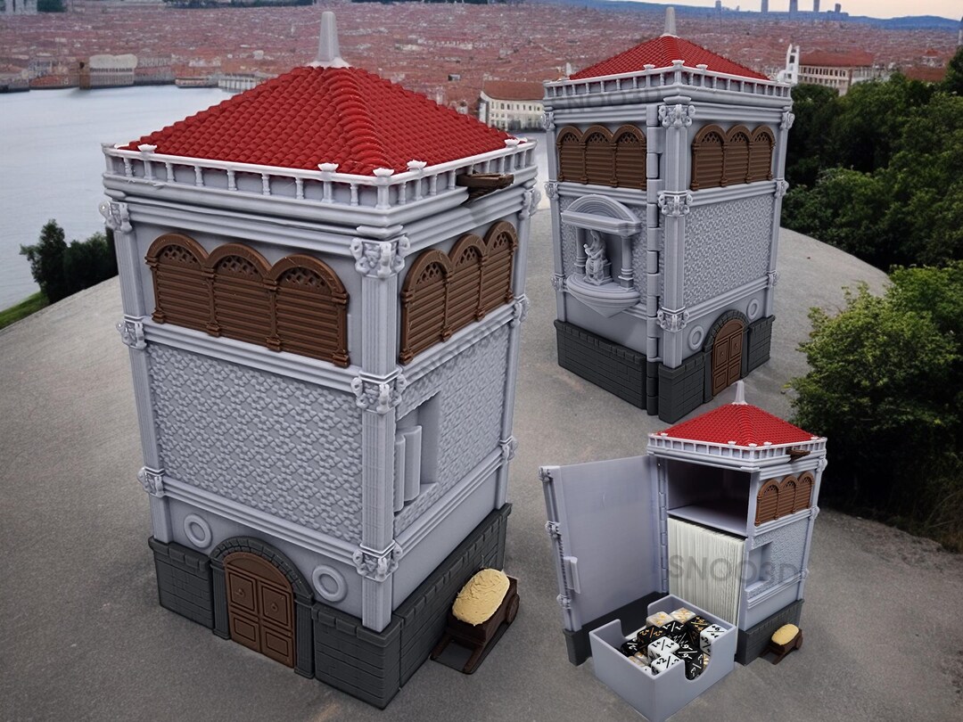 100+ Card Deck Box Assassin's Creed Crow's Nest | MTG | EDH | Commander ...