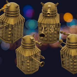 MTG Dalek Deck Box for EDH | Dr Who | Magic the Gathering | Dice Box ...
