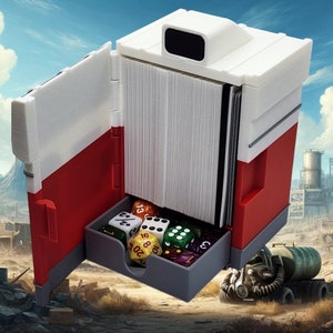 MTG Fallout Nuka Cola Vending Machine Deck Box for EDH | Commander ...