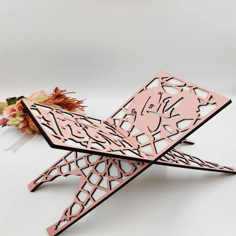 Wooden Folding Book Holder Handmade Quran Stand - Etsy