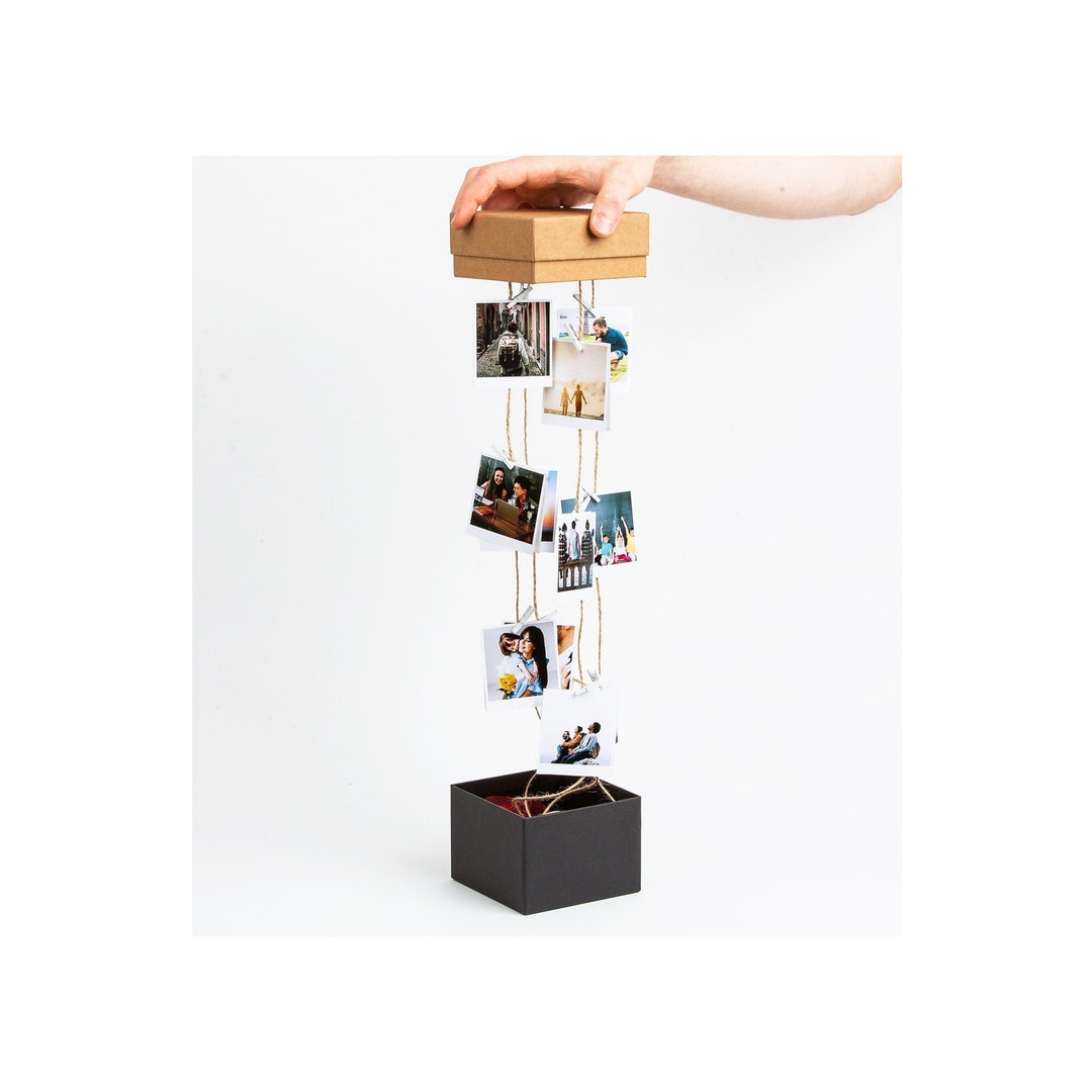 Personalized Photo Box, Pop Out Photo Album in Box - Etsy UK