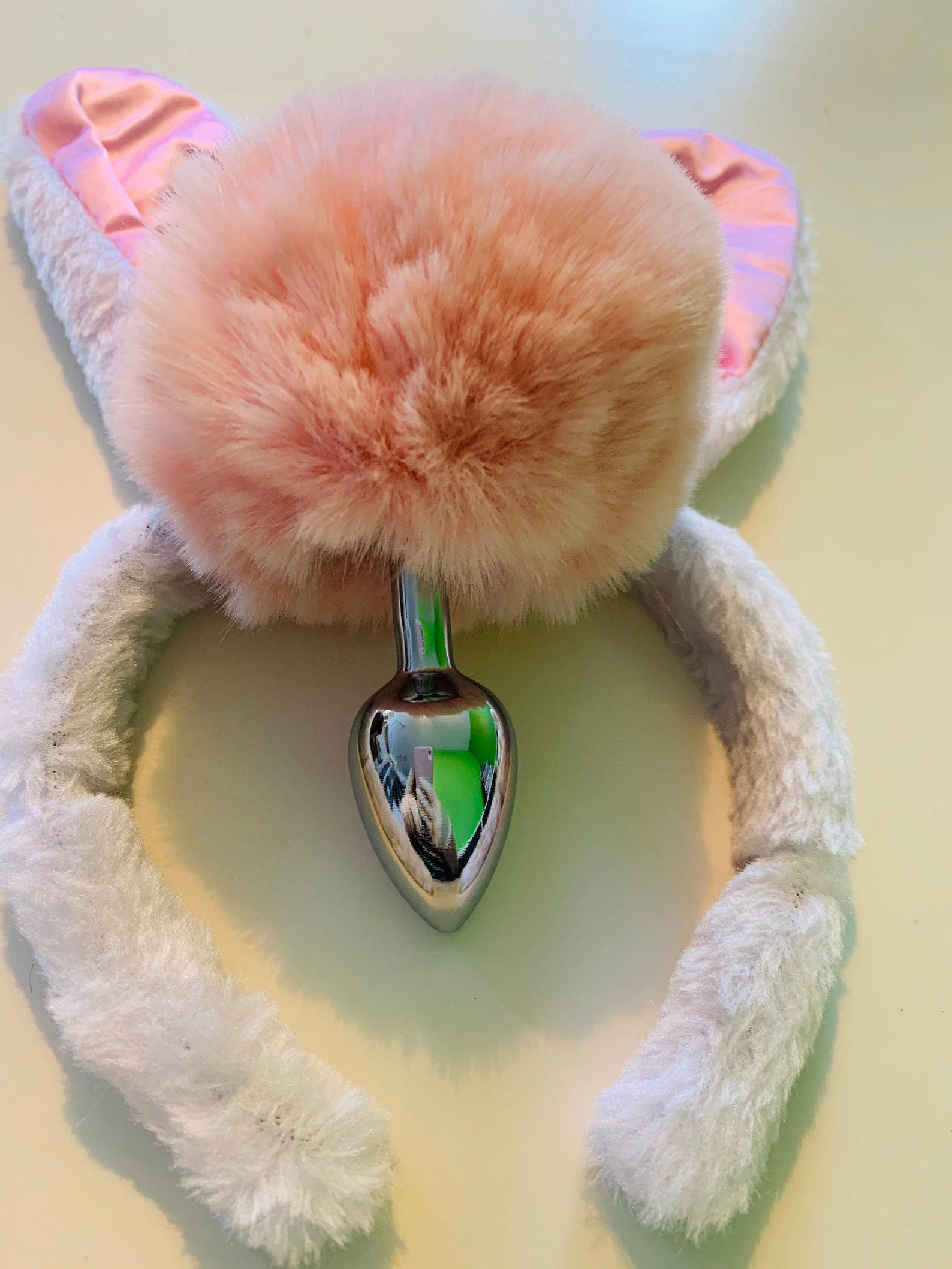 Bunny Set Buttplug Butt Plug Anal Plug Bdsm Cute Fluffy Tail Etsy