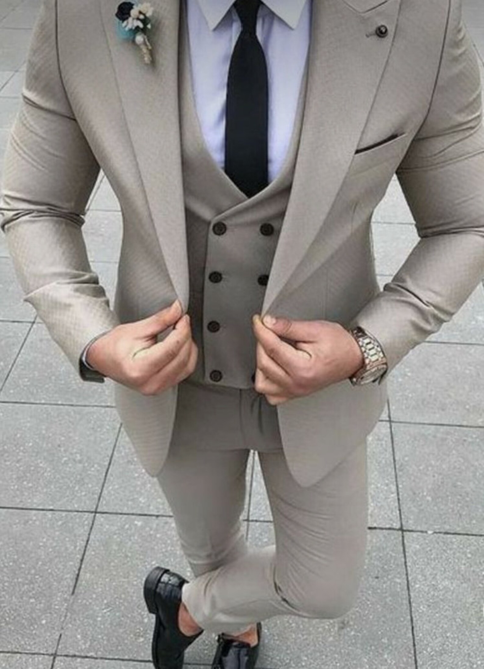 Mens Indian Latest Design for Coat Pants Officeal Groom Wedding Party ...