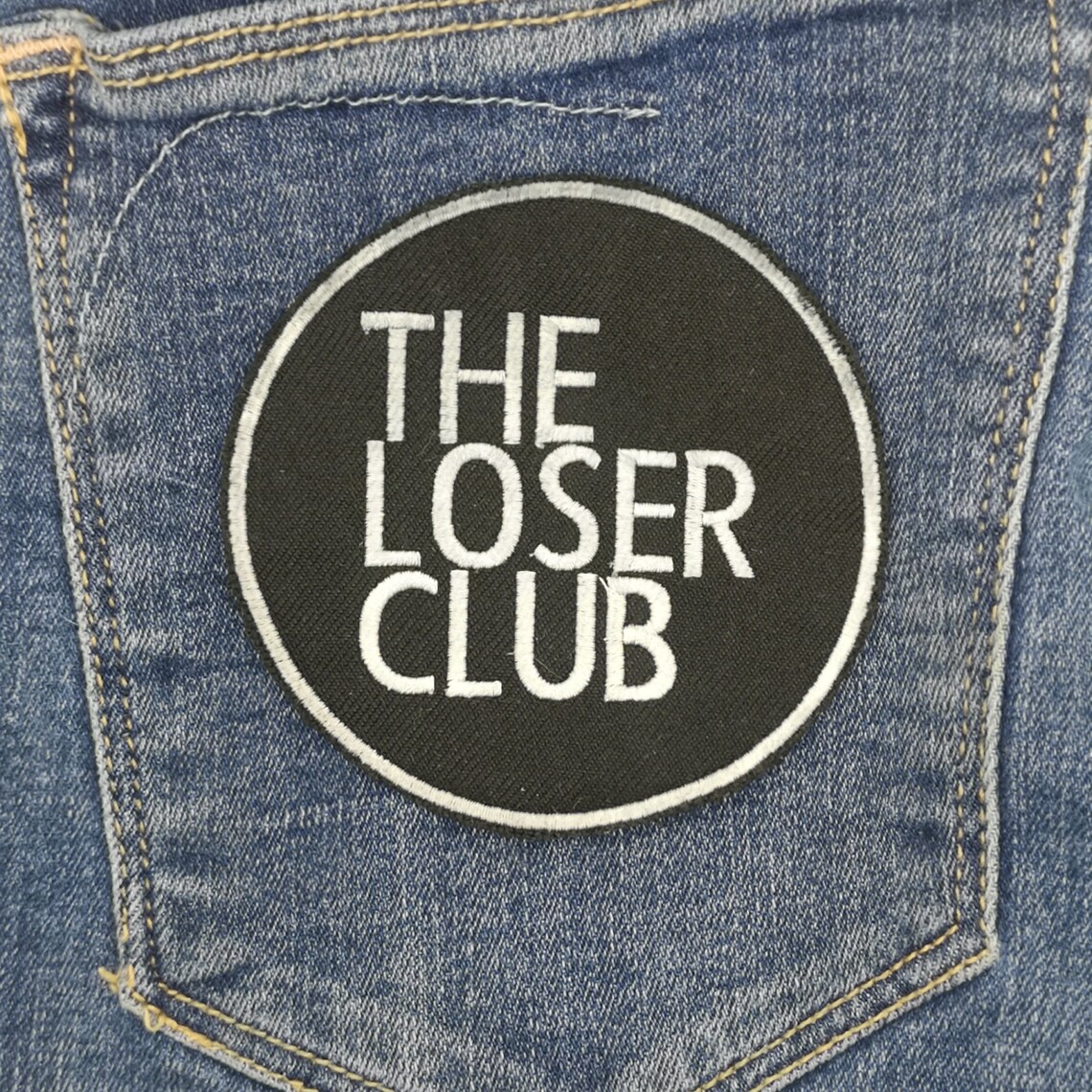 The Loser Club Black and White Iron on Patch 3 x 3 | Etsy