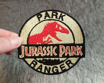 Jurassic Park Patch | Etsy UK