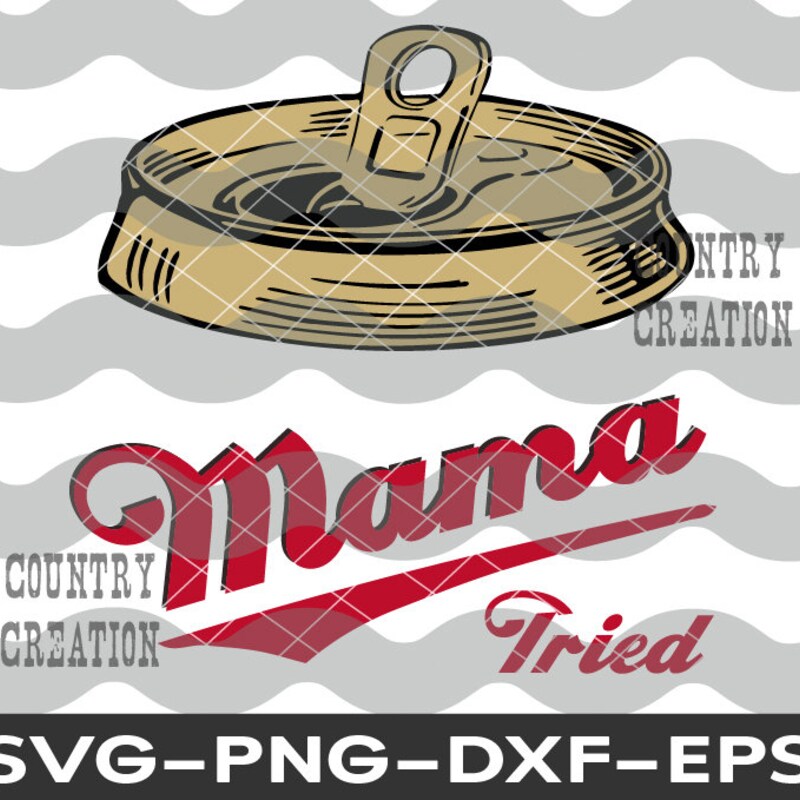 Mama Tried Svg - Etsy
