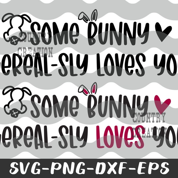Some Bunny Love You Svg - Etsy