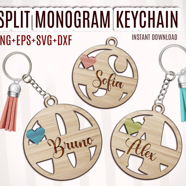 Keychain Svg - Etsy