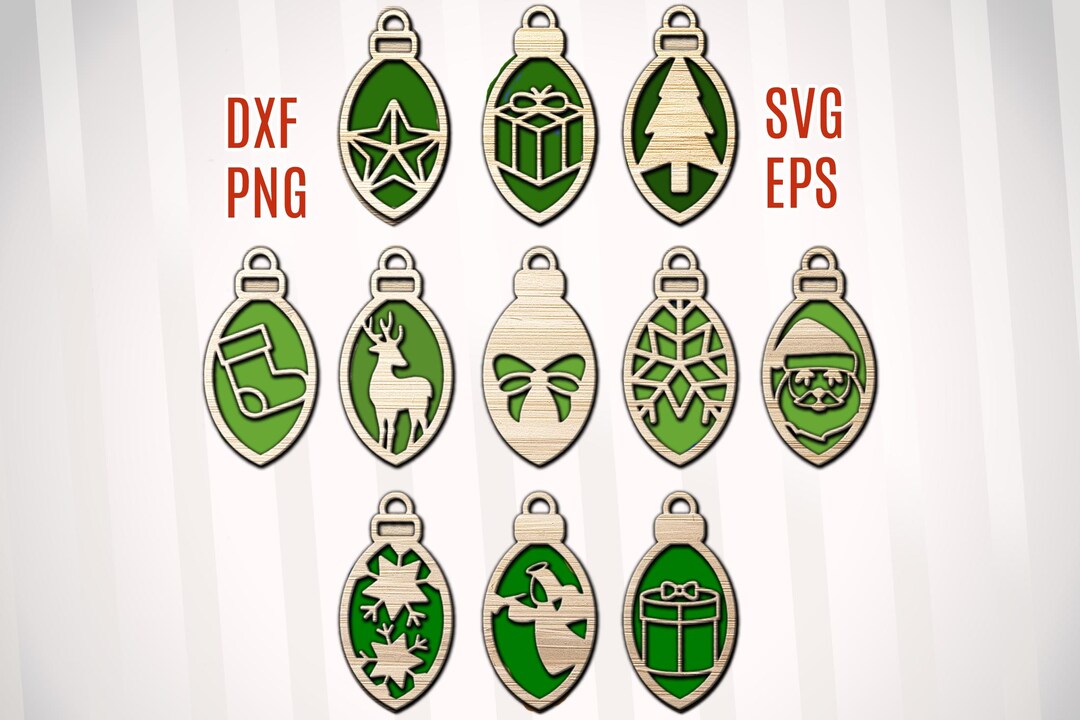 Christmas Baubles Svg Bundle, Christmas Bauble Svg, Christmas Balls ...