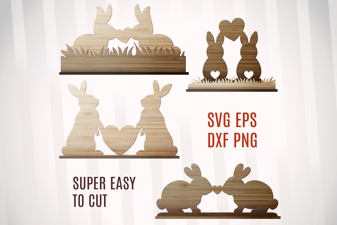 Bunny Easter Egg Svg, Easter Bunnies Svg, Cute Bunny Bundle SVG, Rabbit ...