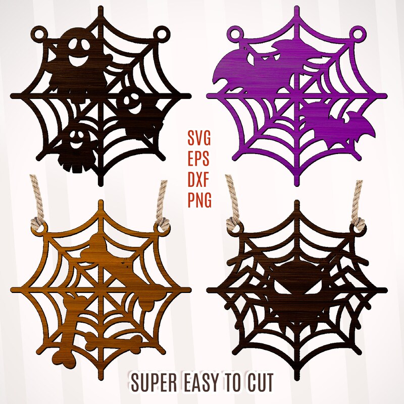 Spider Web Svg - Etsy