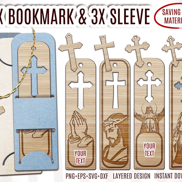 Cross Bookmark - Etsy
