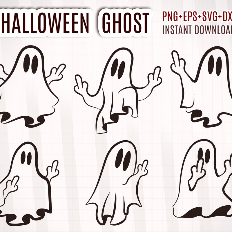 Ghost Svg - Etsy