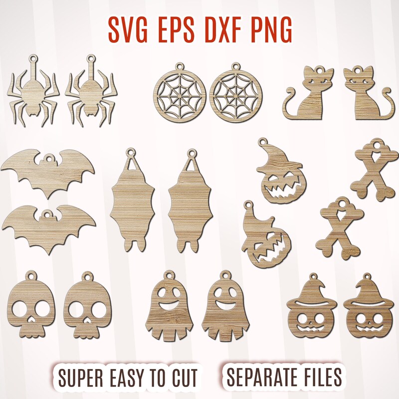 Halloween Earrings - Etsy