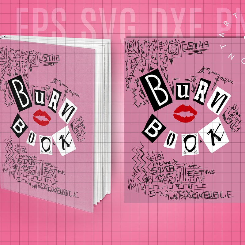 Burn Book Cover - Etsy