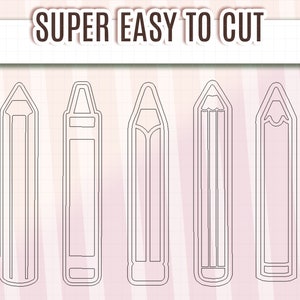 School Pencil Svg, Glowforge Teacher Gifts, Teacher Gift Laser Cut File ...