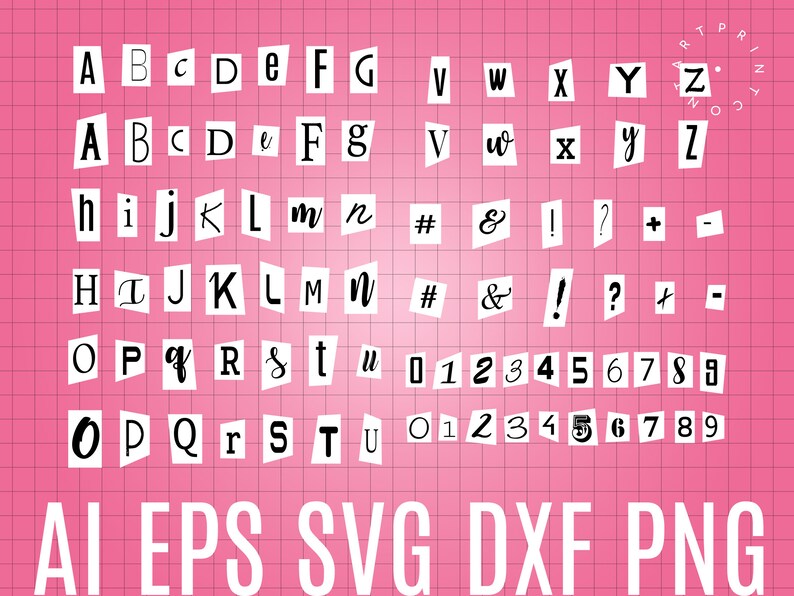 Brennen Buch SVG PNG Buchstaben Glyphen Mean Girls Alphabet - Etsy.de
