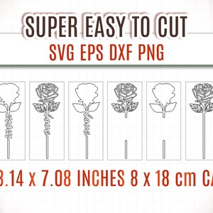 Mom Rose Laser Cut File, Mothers Day Gift, Love Rose Laser Cut File ...