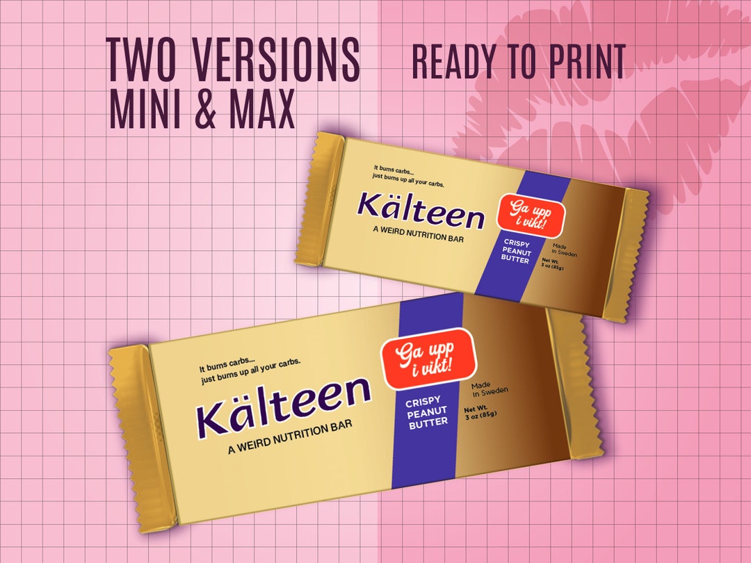 Kalteen Bar Wrapper Mean Girls Party Decorations, Mean Girls Theme ...