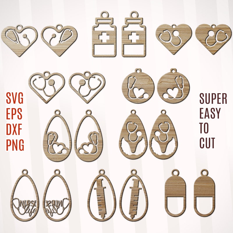 Nurse Earrings - Etsy