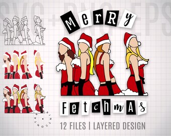 Mean Girls SVG, Mean Girls Christmas Jingle Bell Rock SVG, Fetch ...