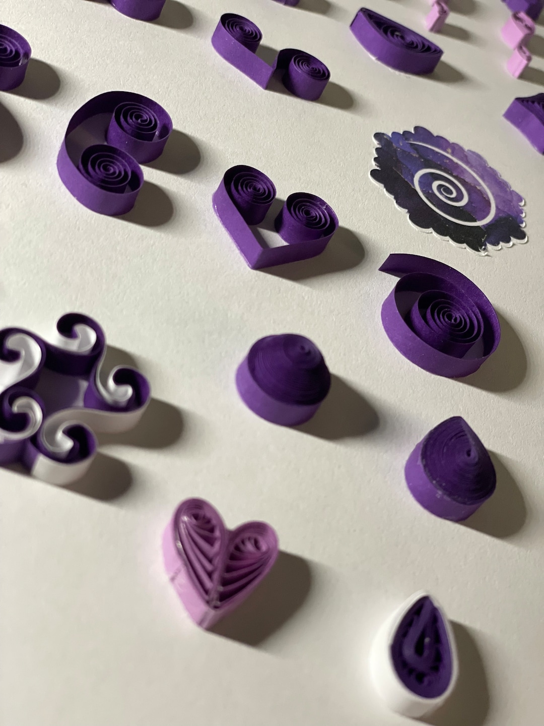 Paper Quilling Shape Techniques, Digital Download, Filigrana, Printable ...