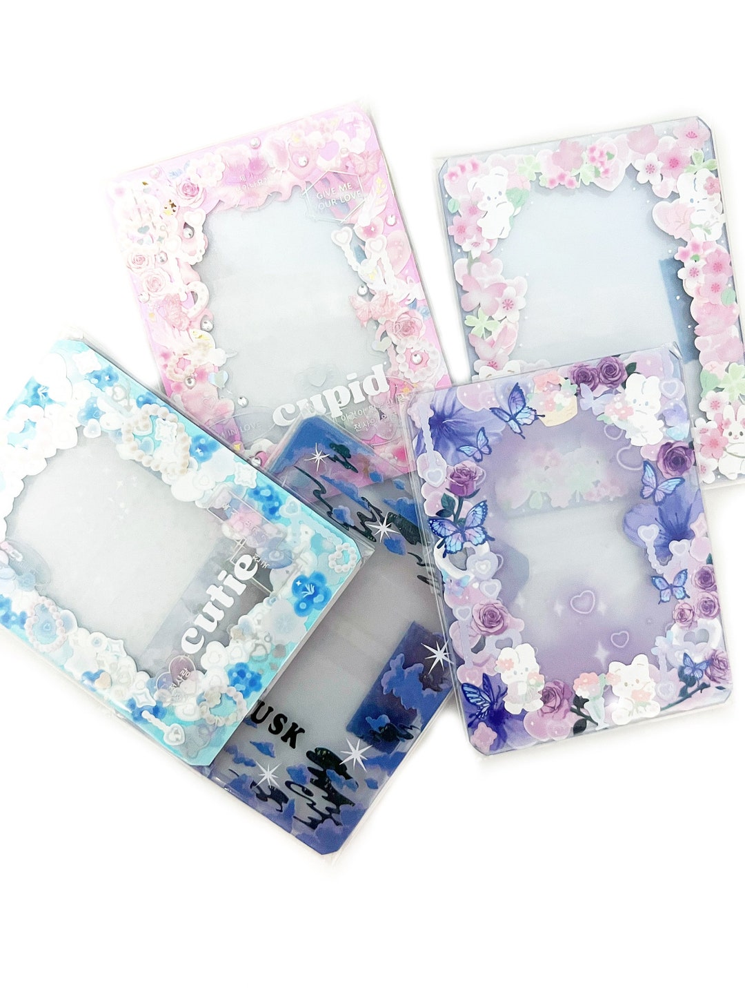 Decorated Kpop Photocard Toploaders for Photocards Pokemon - Etsy UK