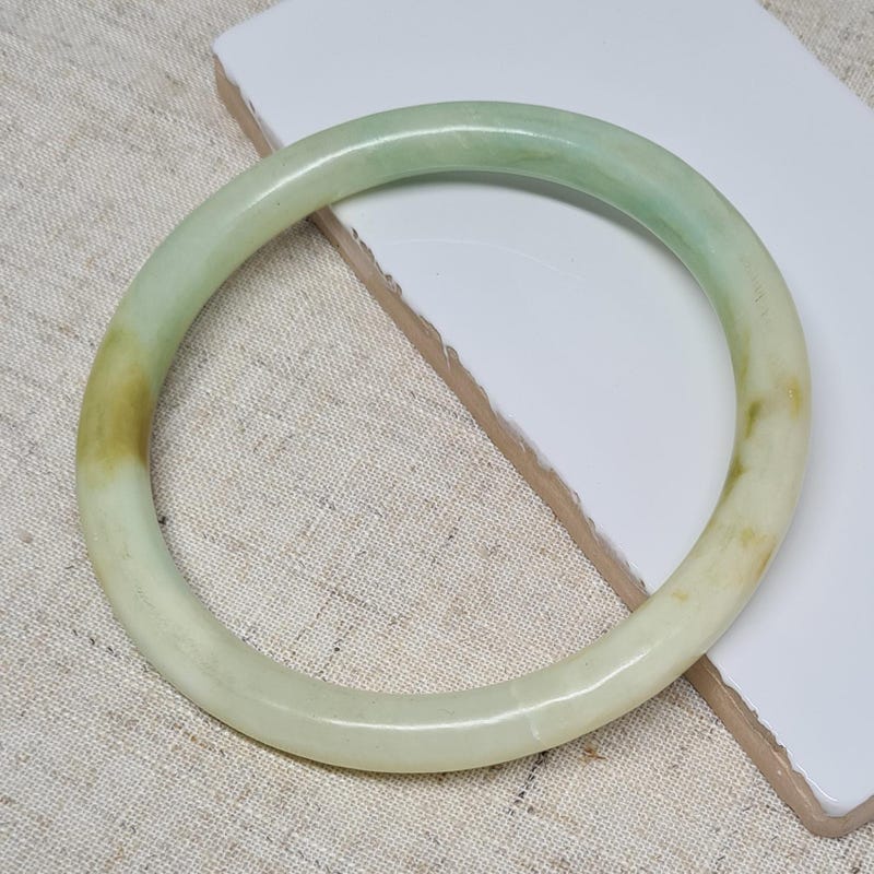 Jade Bangle - Etsy