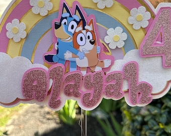 Bluey 3D Cake Topper - Etsy