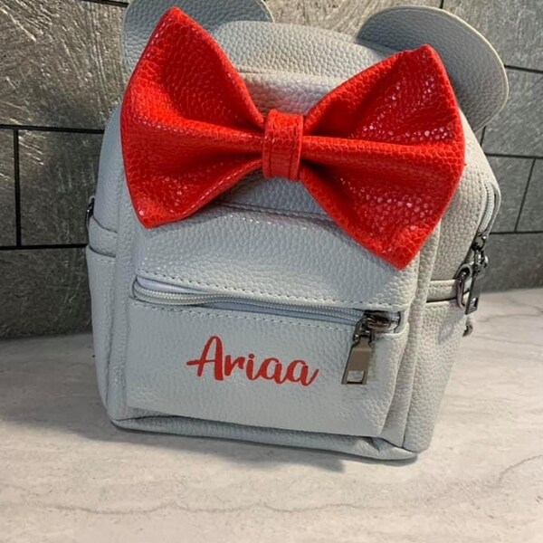 Minnie Mouse Backpack - Etsy