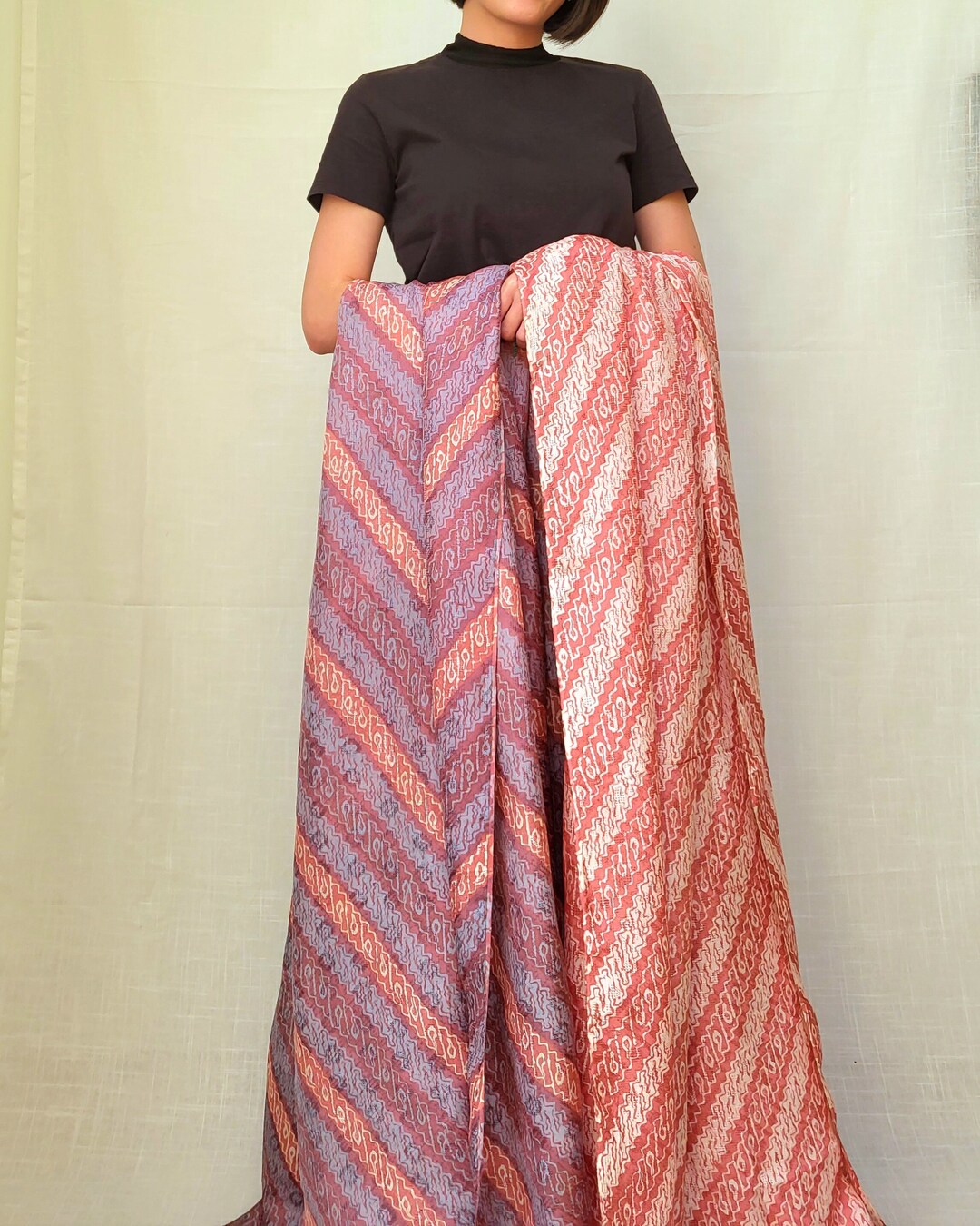 Batik Sarong Indonesia Batik Fabric Beach Sarong Beach Cover - Etsy